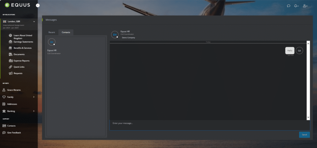 22.4 - Upgraded Messaging - Equus Software